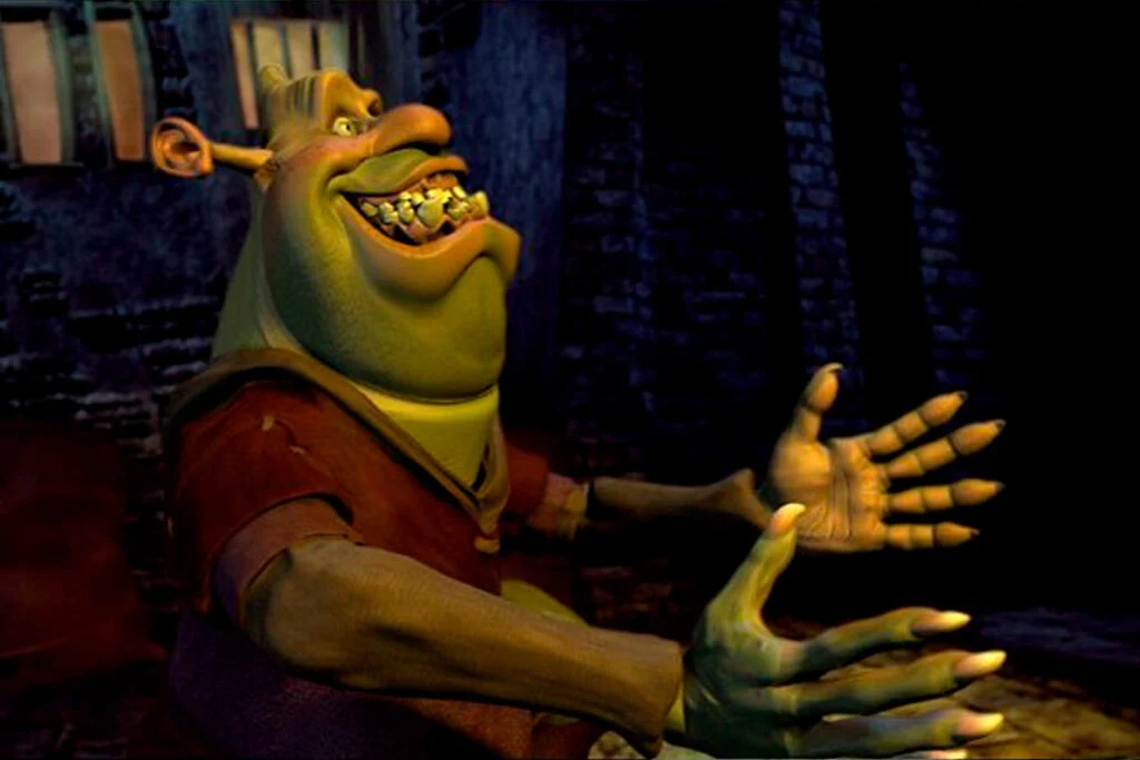Así se veía la primera animación de Shrek en los años 90 (y nada que ...