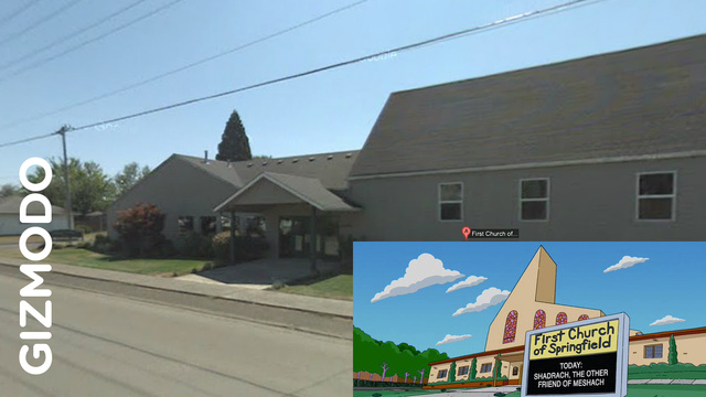 ¿Cómo luce el Springfield de los Simpsons en la vida real? | Sopitas.com
