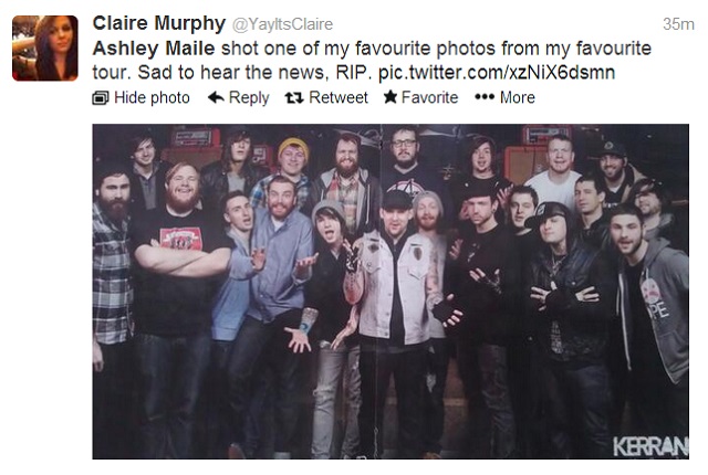 RIP Ashley Maile: Recuerdo en imágenes de un fotógrafo del rock ...