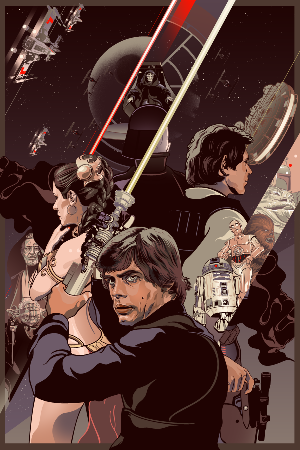 Los 25 mejores pósters de Star Wars | Sopitas.com