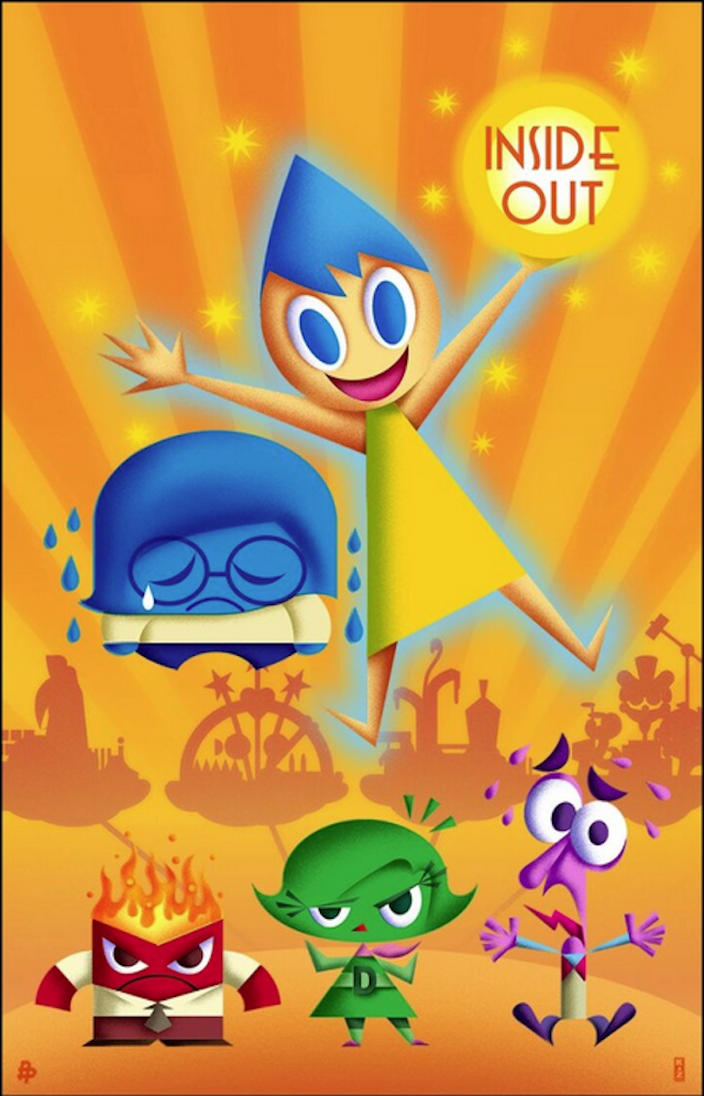 Increíbles pósters de "Intensamente" por diferentes artistas | Sopitas.com