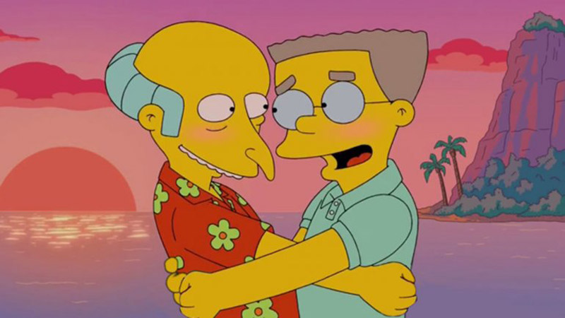 ¡Finalmente! Smithers sale del closet y declarará su amor al Señor ...