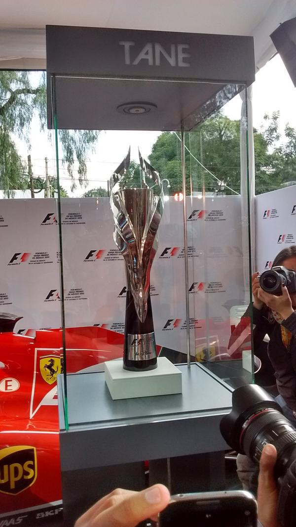Así Luce El Trofeo Del Gran Premio De México De La F1