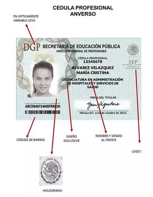 Conoce la nueva Cédula Profesional emitida por la SEP | Sopitas.com