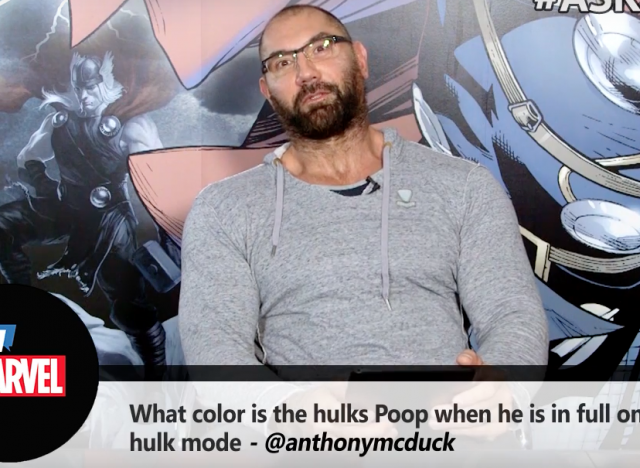 El Animal Batista contesta preguntas a los fans de Marvel - Sopitas.com