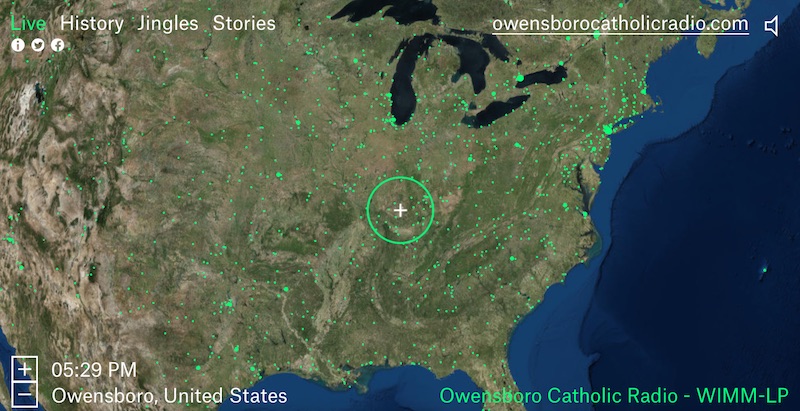 ¡Todas las estaciones de radio del mundo en un mapa interactivo ...