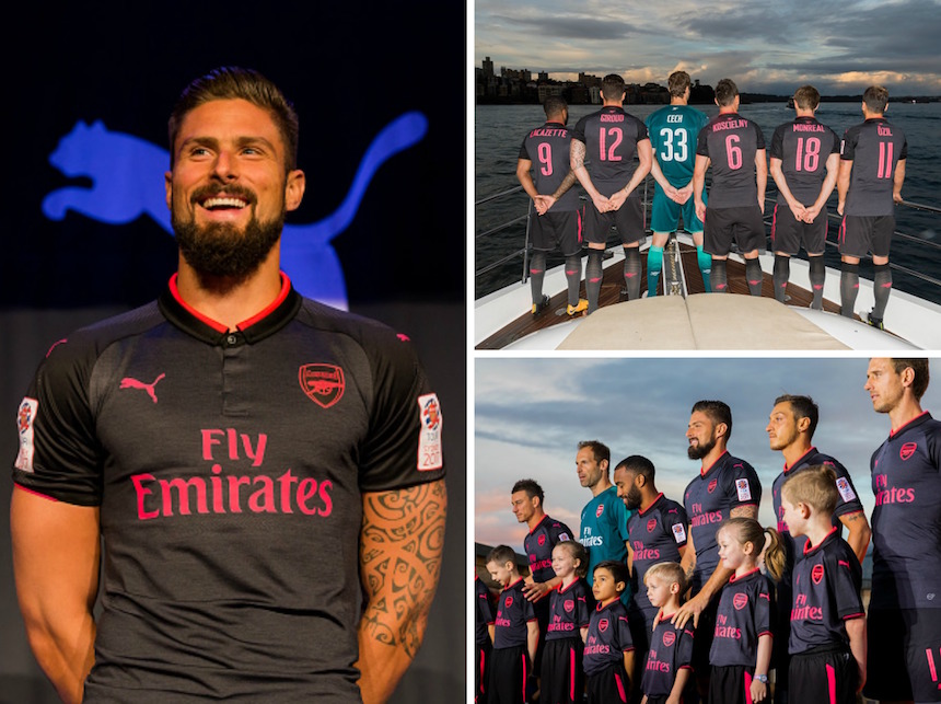 ¡Dense con el gran tercer uniforme del Arsenal! - Sopitas.com