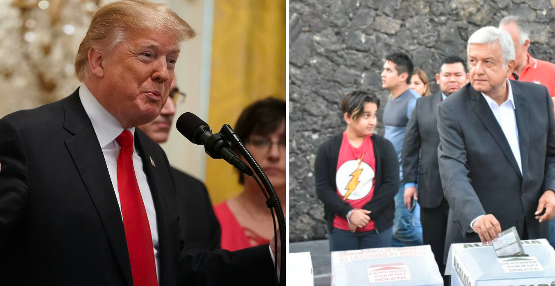 ¡Zas! La primera llamada telefónica entre Trump y AMLO