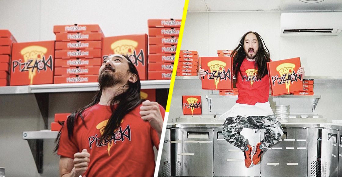 Steve Aoki emprende un nuevo negocio... ¡las Pizzaokis!