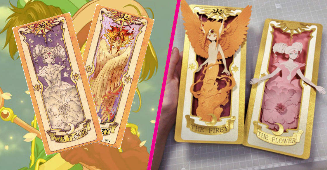 ¡Wooow! Esta artista recreó las famosas cartas de Sakura Card Captors