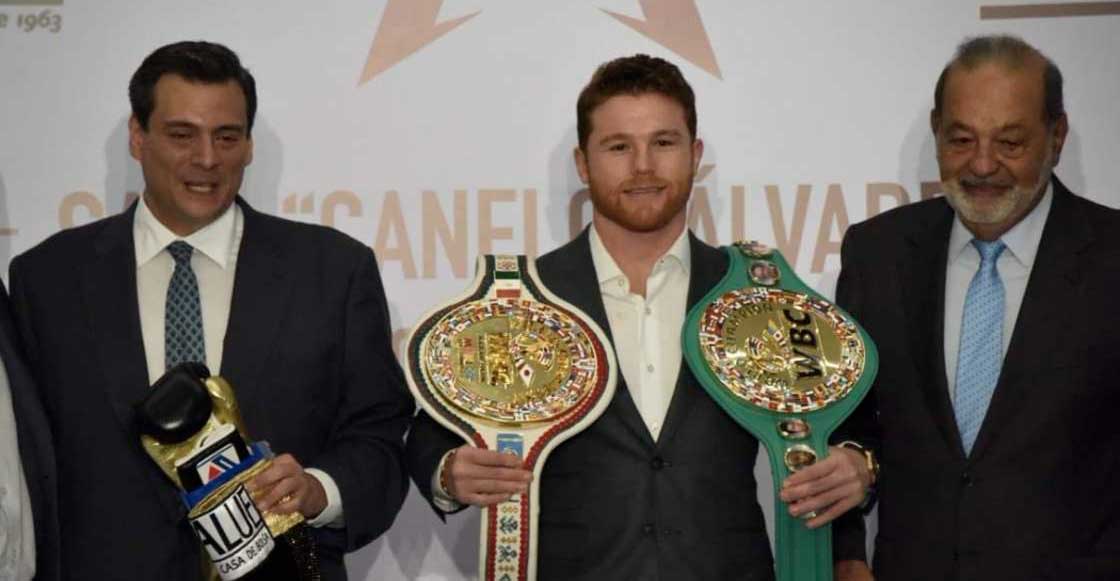 'Canelo' Álvarez recibió cinturón del CMB y lo candidatean a Premio ...