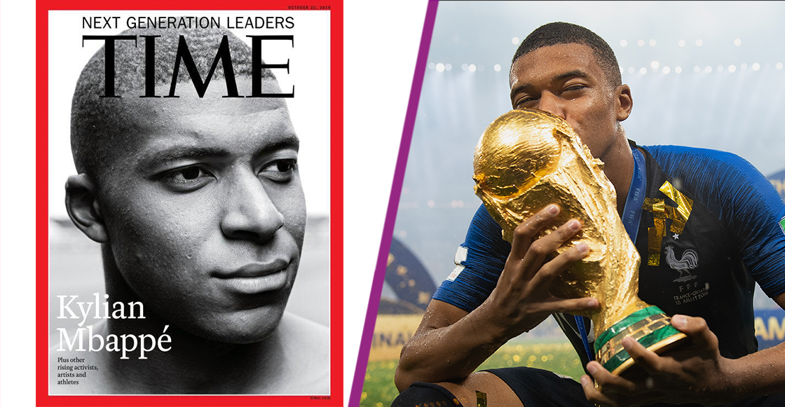 Mbappé, cuarto futbolista en Time; donó todo lo que ganó en el Mundial