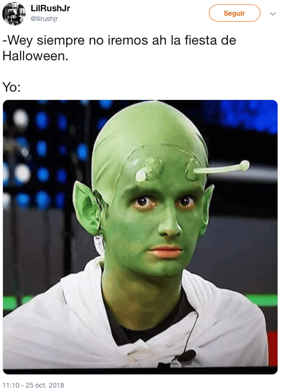 ¡Ya es Halloween y acá te van los mejores memes para celebrar!
