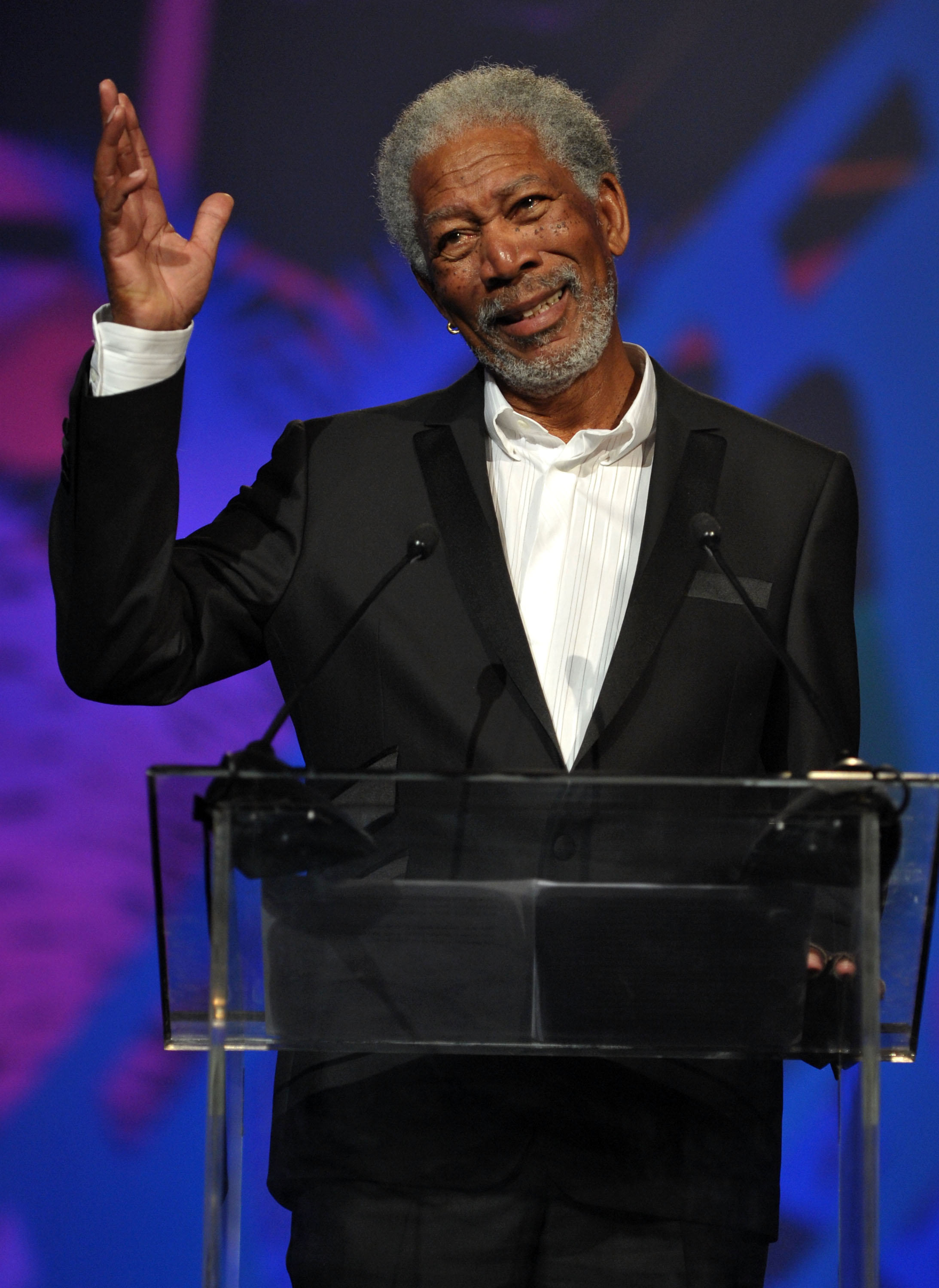 10 fotos que comprueban que Morgan Freeman nunca fue joven