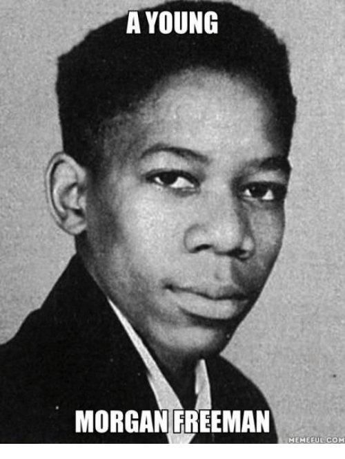 10 fotos que comprueban que Morgan Freeman nunca fue joven