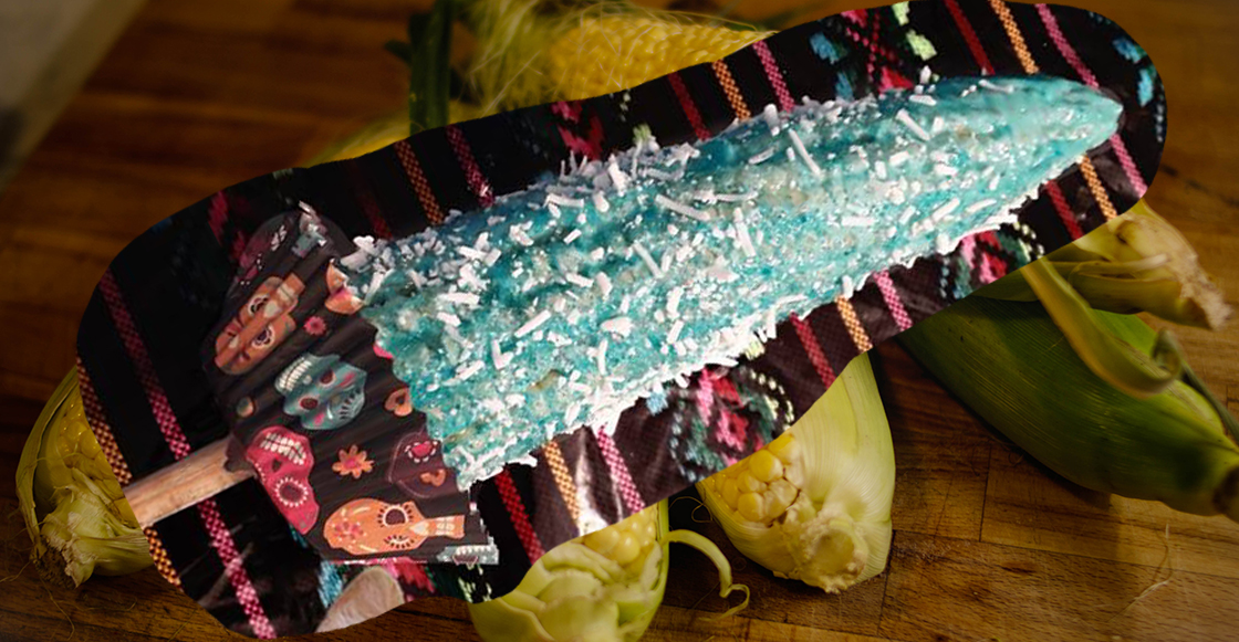 Ya no hay temor a Dios: Hicieron un elote "unicornio" y sí puedes comértelo