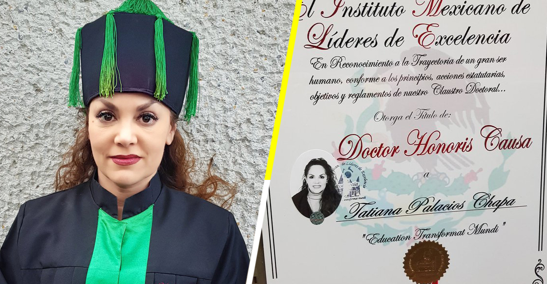 OMG: Tatiana recibió un Doctorado Honoris Causa en la UNAM