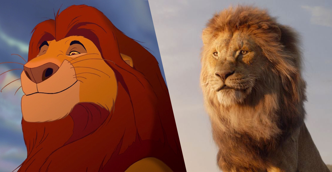 Comparamos todos los personajes de 'El rey león' en ambas versiones de ...