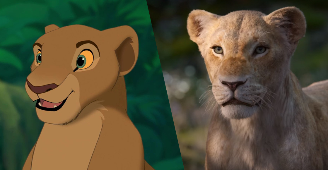 Comparamos todos los personajes de 'El rey león' en ambas versiones de ...