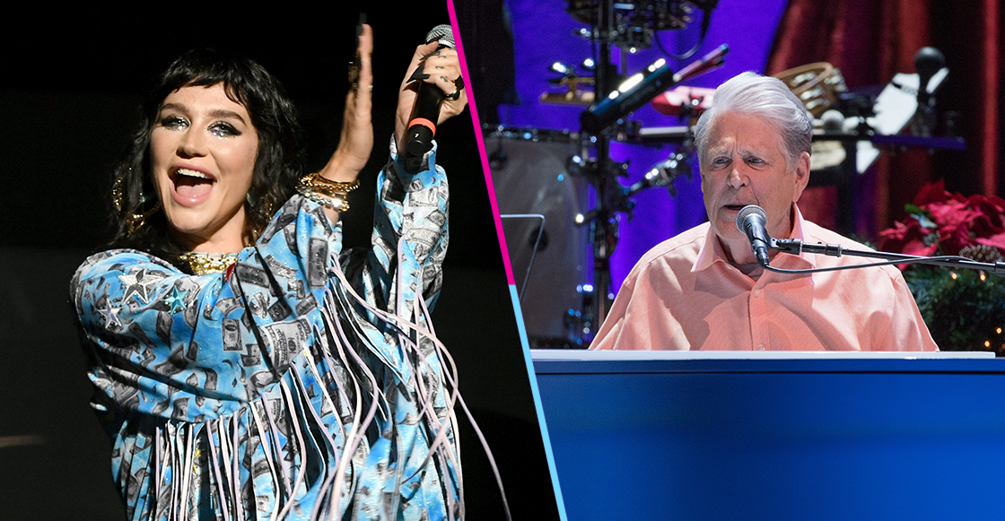 Kesha estrena la rola que hizo con Brian Wilson de los Beach Boys