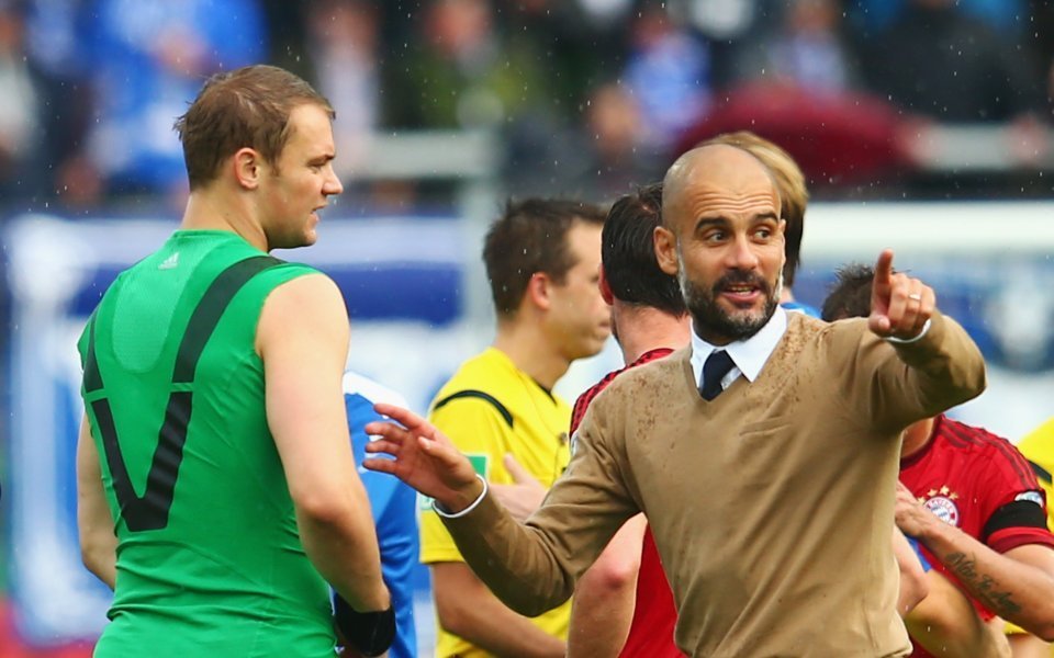 El día que Pep Guardiola pensó en alinear a Neuer de mediocampista en ...