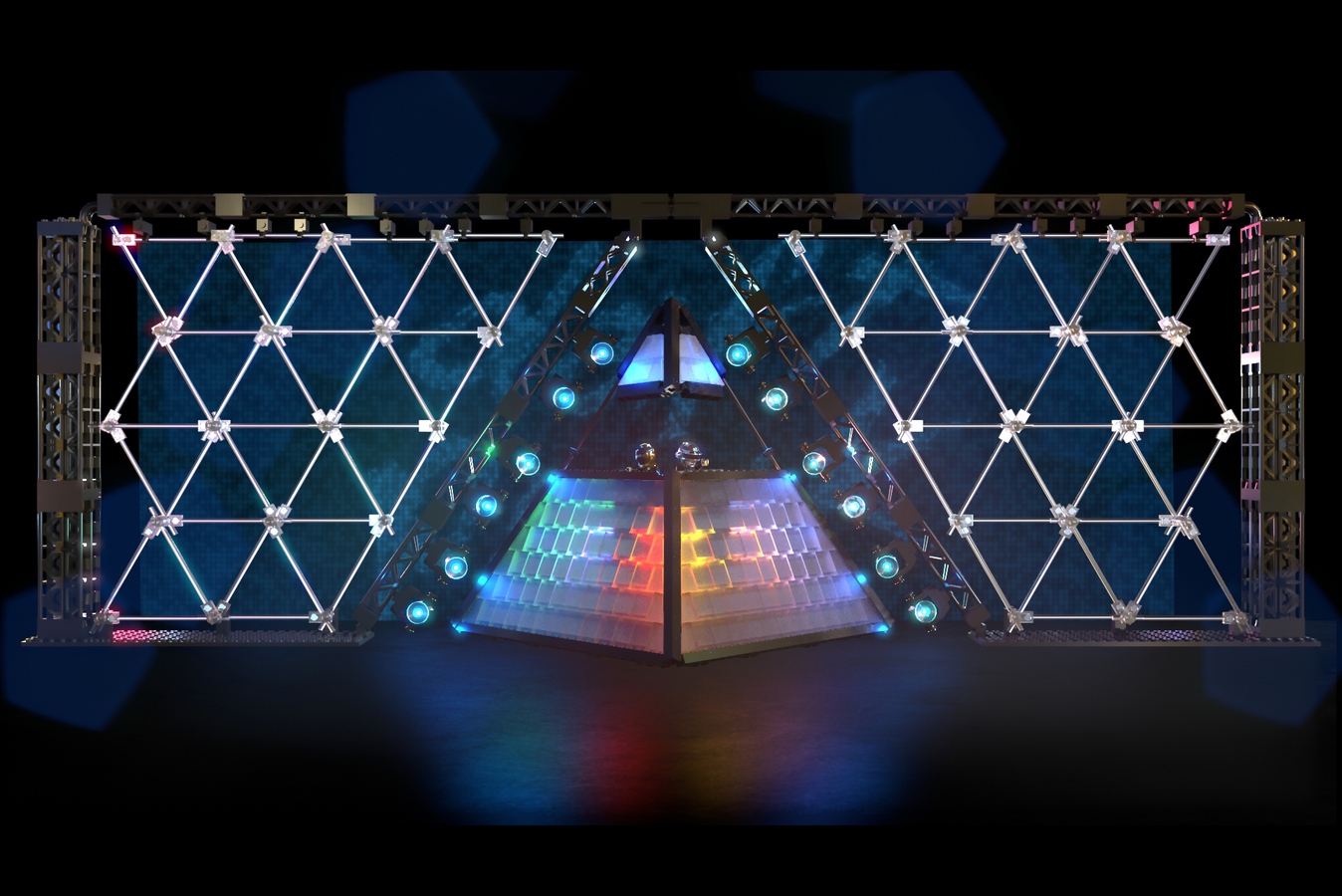 ¡Checa este set de LEGO que recrea la icónica pirámide de Daft Punk!