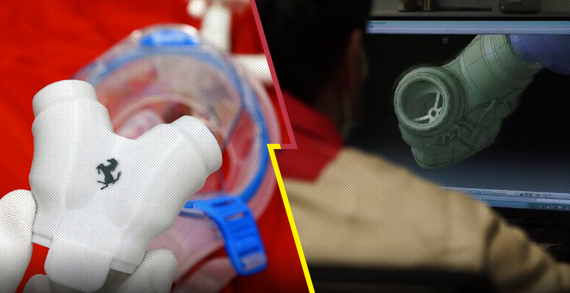 Ferrari fabrica válvulas para respiradores con impresiones 3D