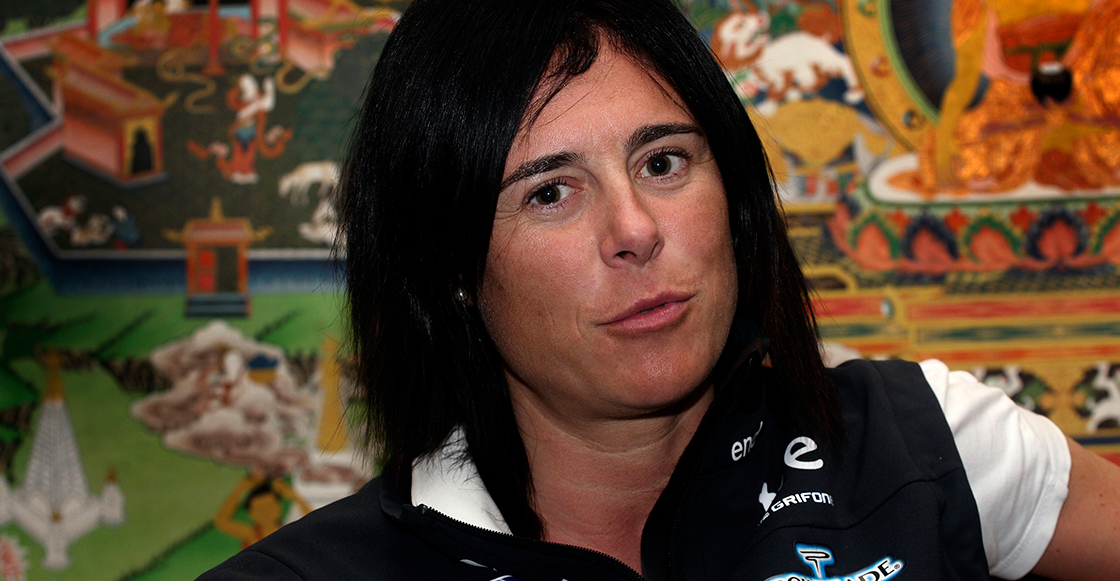 Ellas: Edurne Pasabán, la alpinista que conquistó al mundo 'ochomil' veces