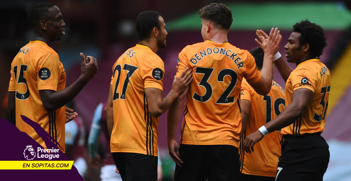 Los Wolves 'acarician' la Champions League tras vencer al Aston Villa