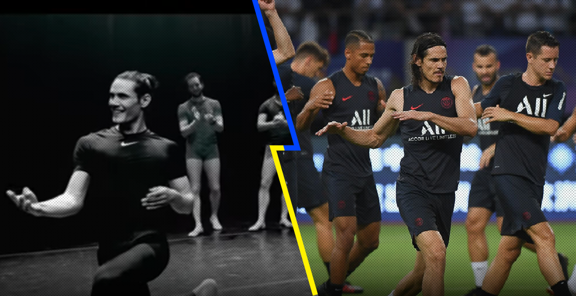 El video con el que Cavani promueve el ballet para niños en Uruguay