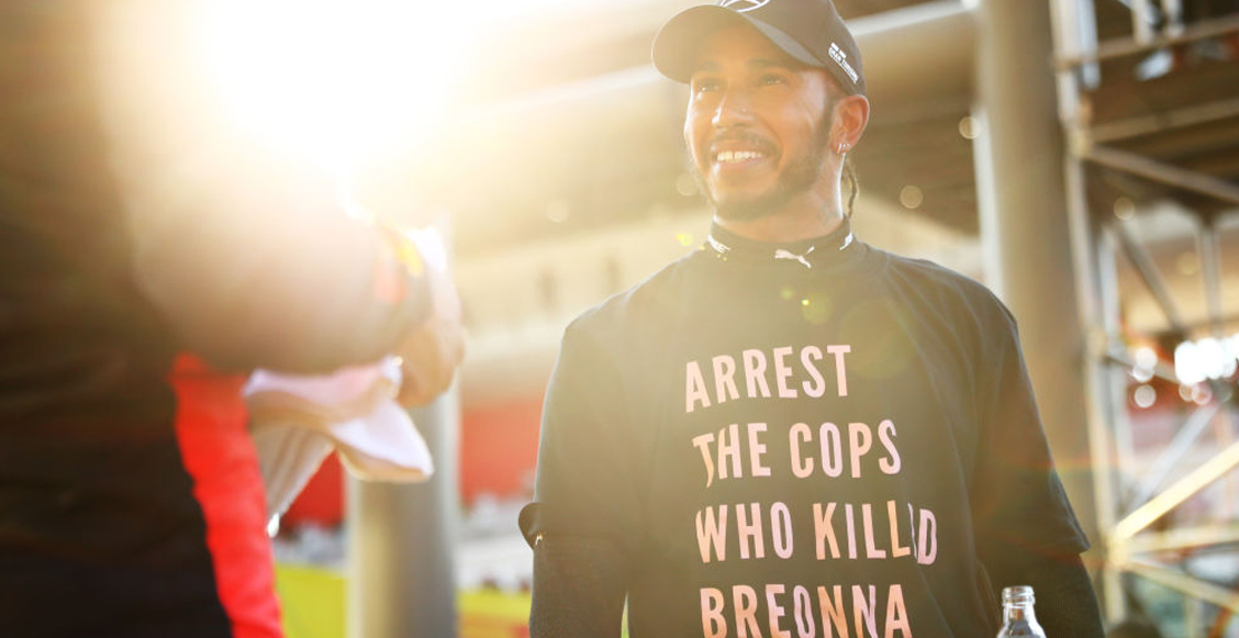 FIA abriría investigación contra Hamilton por utilizar una camiseta ...