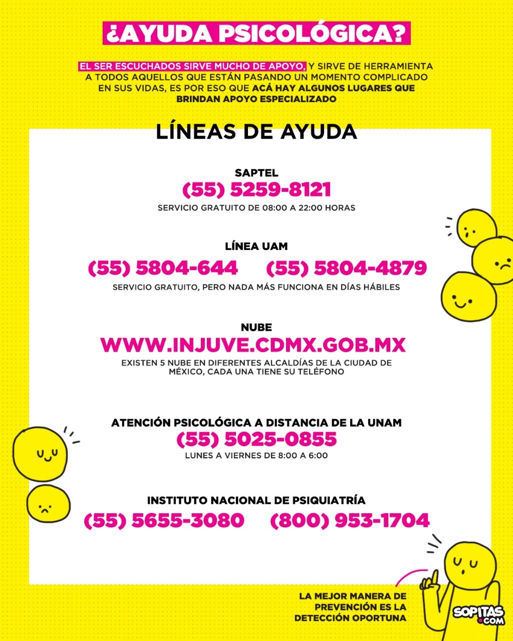 Prevención del suicidio: Algunos teléfonos de ayuda en caso de necesitarlo