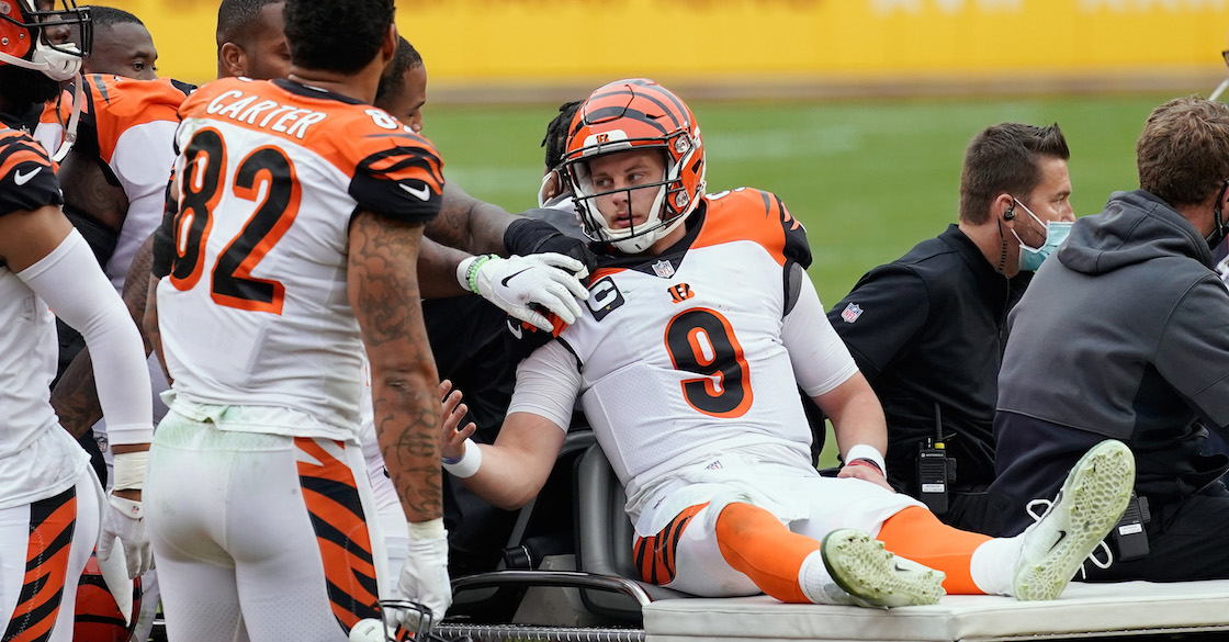 La impactante lesión de Joe Burrow que lo mandaría al quirófano