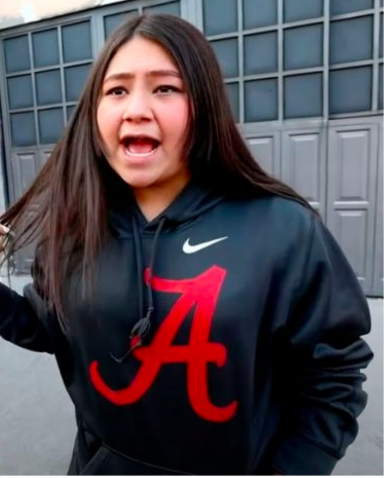 Reaparece la niña del meme para hablar sobre su video viral