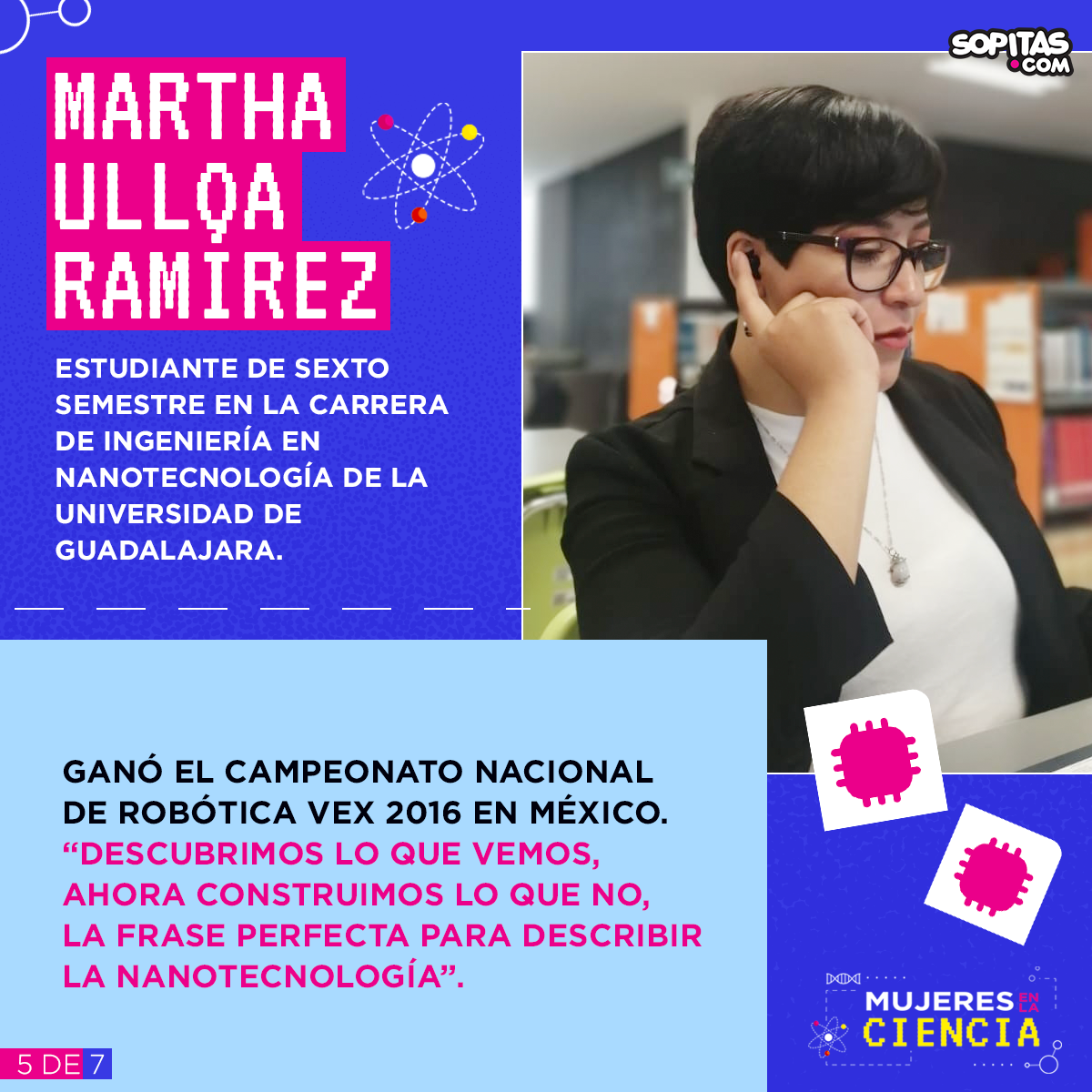 Mujeres en la Ciencia: Martha Ulloa, de la NASA a una estancia virtual ...