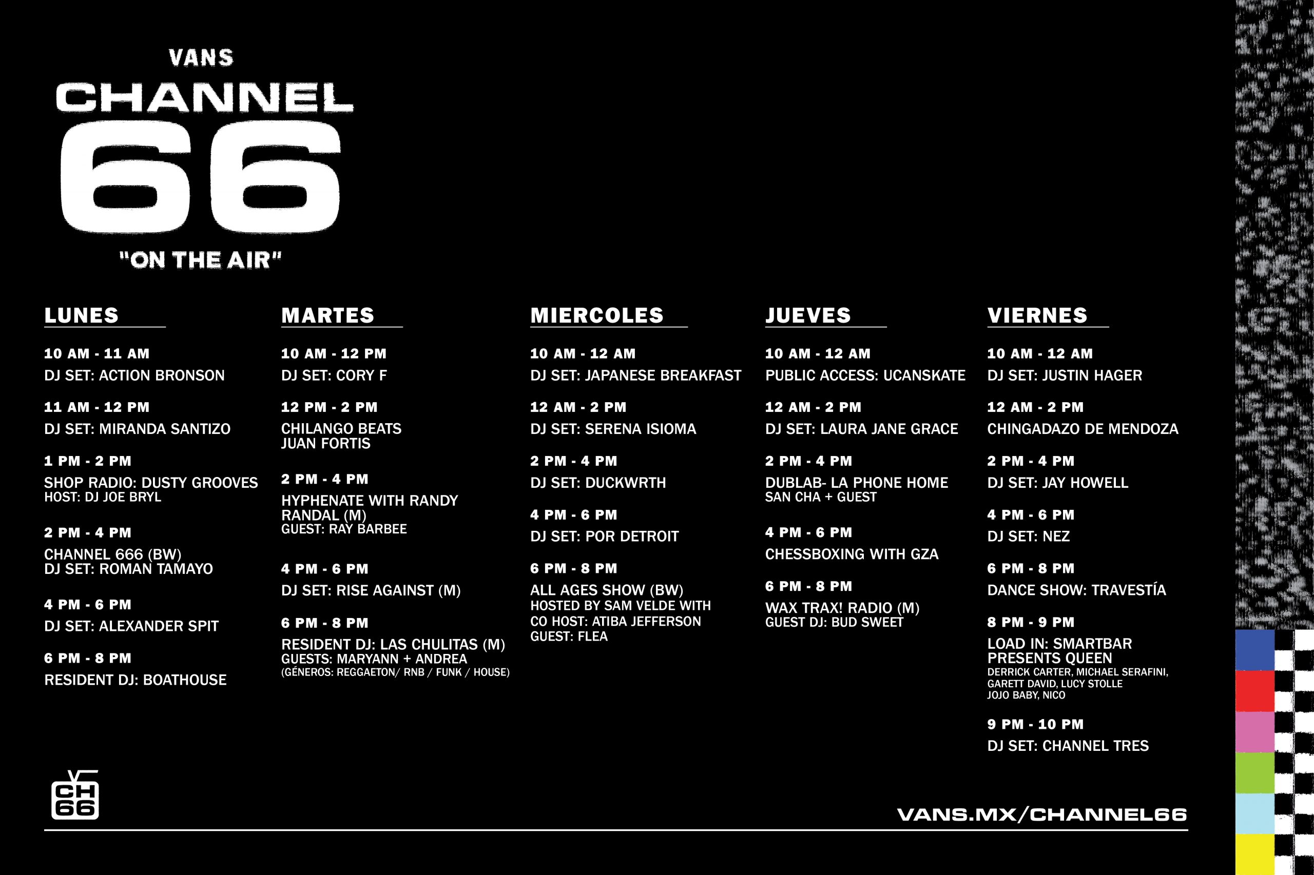 Channel 66: La nueva plataforma de Vans de música y entretenimiento