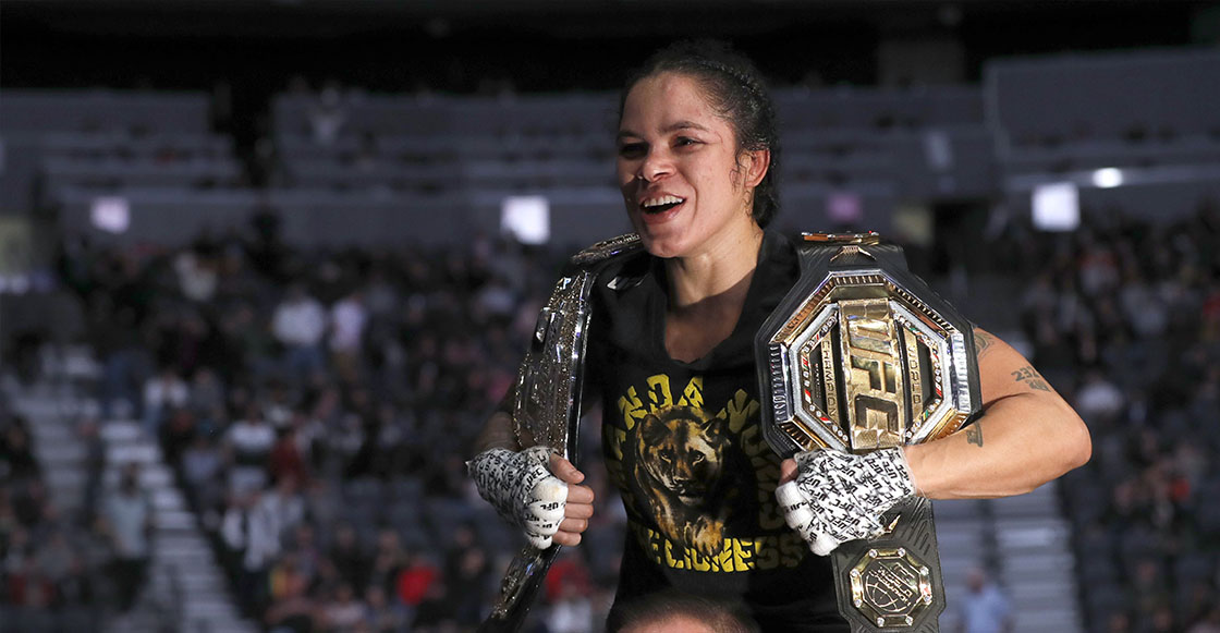 Amanda Nunes, la 'Leona' que domina 2 divisiones de peso en UFC