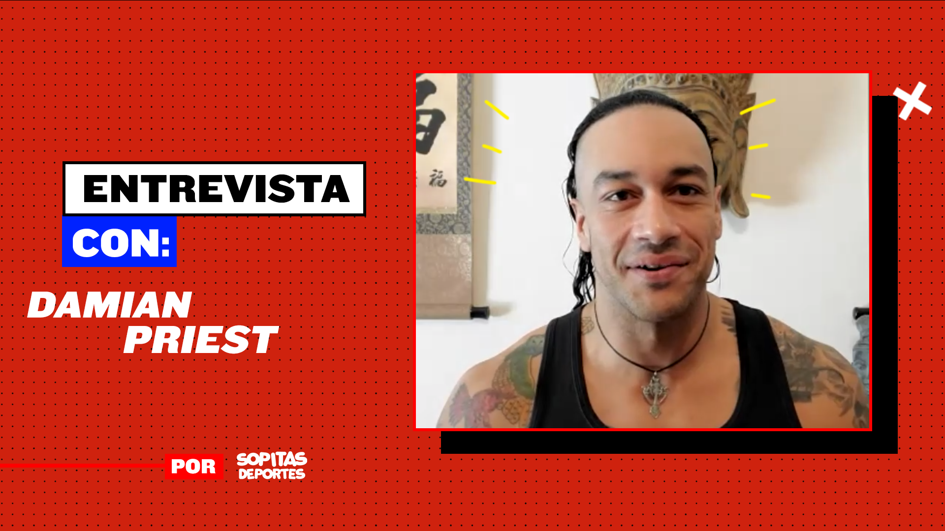 Entrevista con Damian Priest: “Siempre he querido luchar en México”