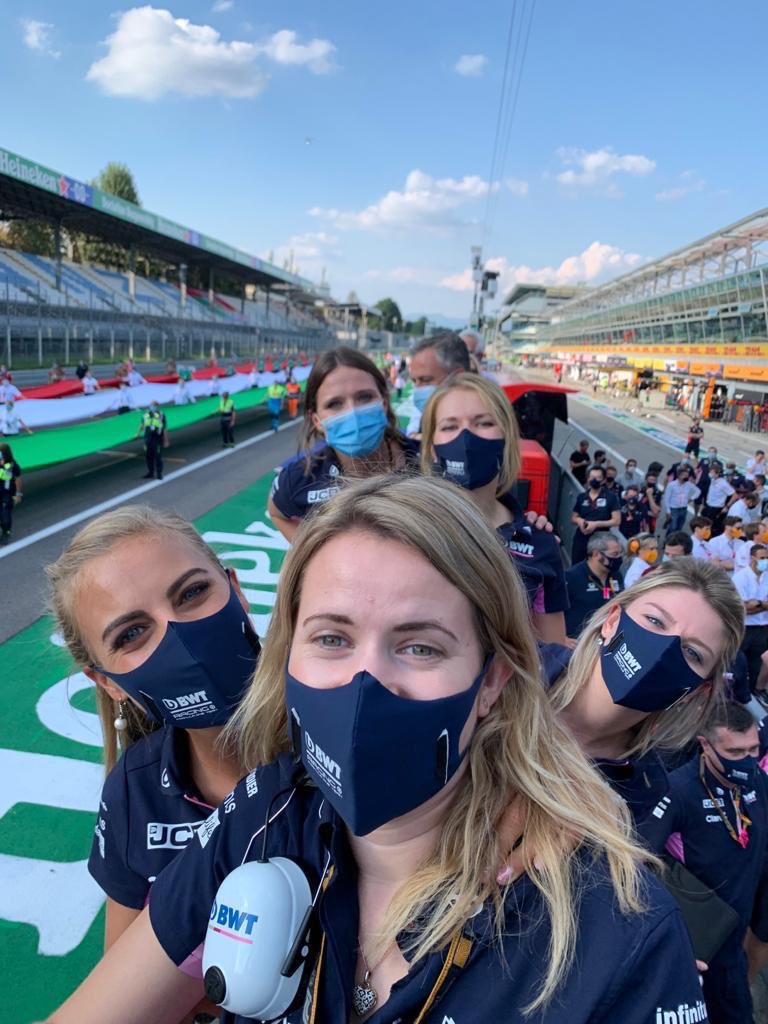 Bernie Collins la mujer detrás de los triunfos de Checo Pérez en Fórmula 1