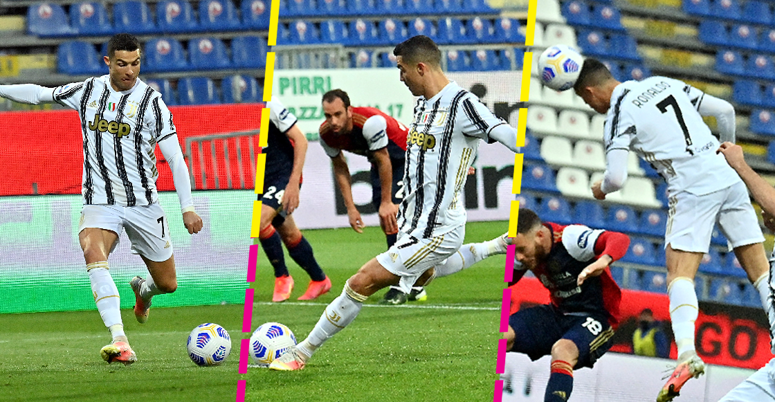 El Hat trick Perfecto De Cristiano Ronaldo En El Juventus Vs Cagliari