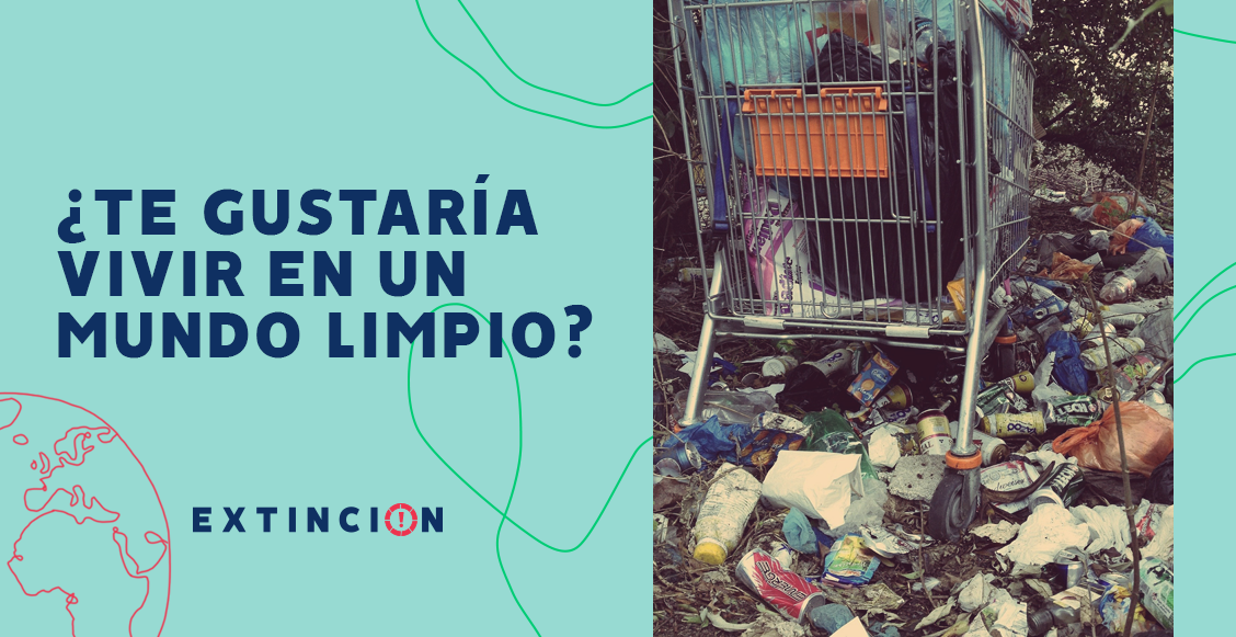 ¿Te gustaría vivir en un mundo limpio y sin basura?