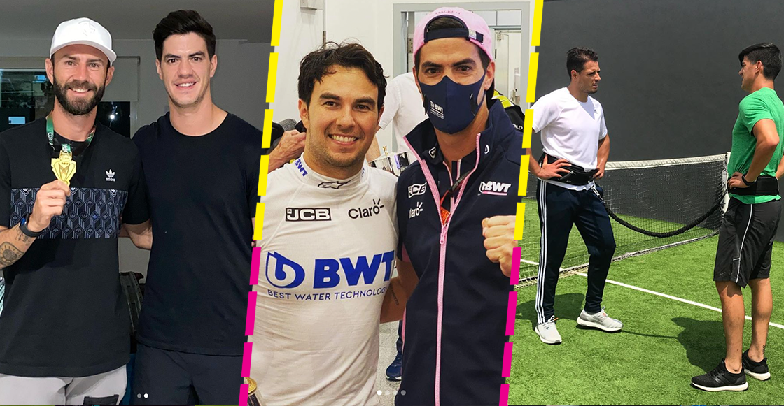 Jo Canales, entrenador personal de Checo Pérez trabaja con futbolistas