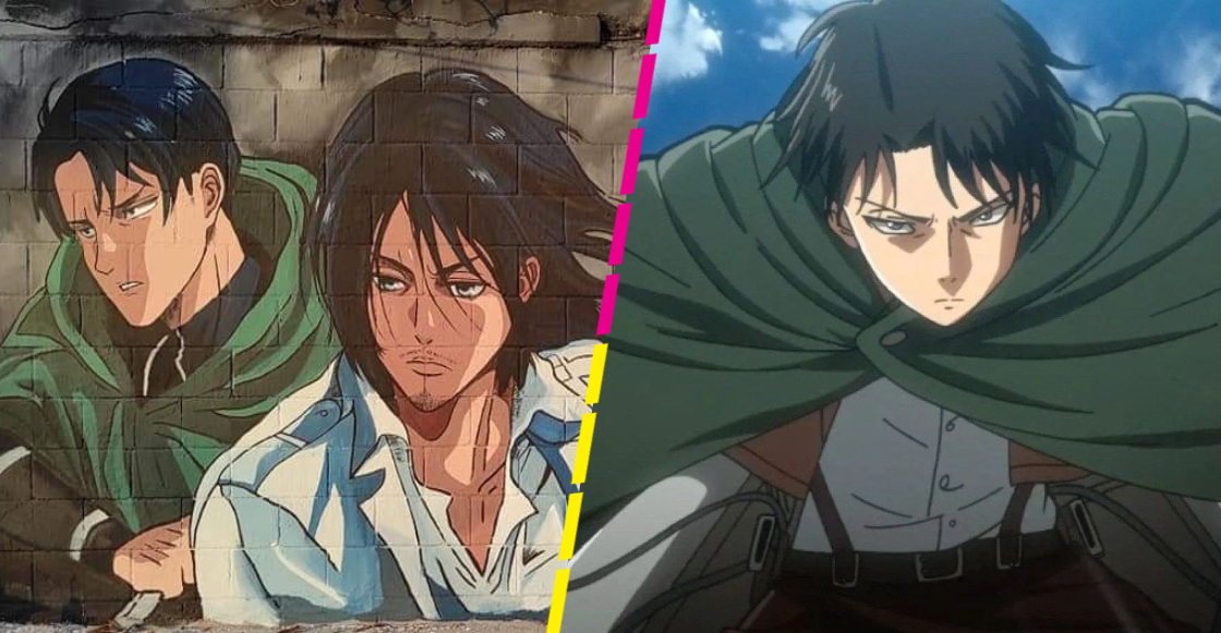 Checa el increíble mural de 'Attack on Titan' que pintaron en Monterrey