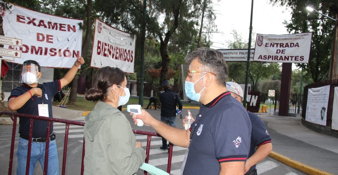 Así se vivió el primer día de la aplicación del examen de admisión del IPN