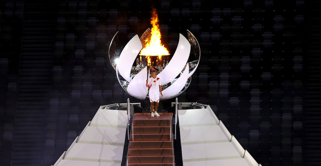 Así fue cómo Naomi Osaka encendió el pebetero olímpico de Tokio 2020