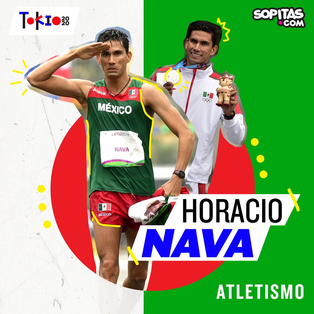 Horacio Nava, el marchista que se inspiró en Carlos Mercenario y ...