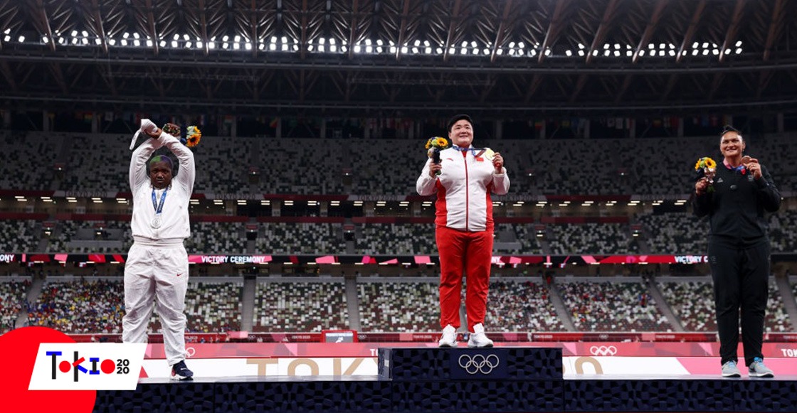 El significado de la protesta de Raven Saunders en Tokio 2020