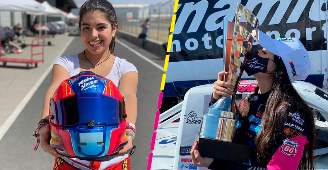 Regina Sirvent piloto mexicana en Nascar reclama un lugar para mujeres