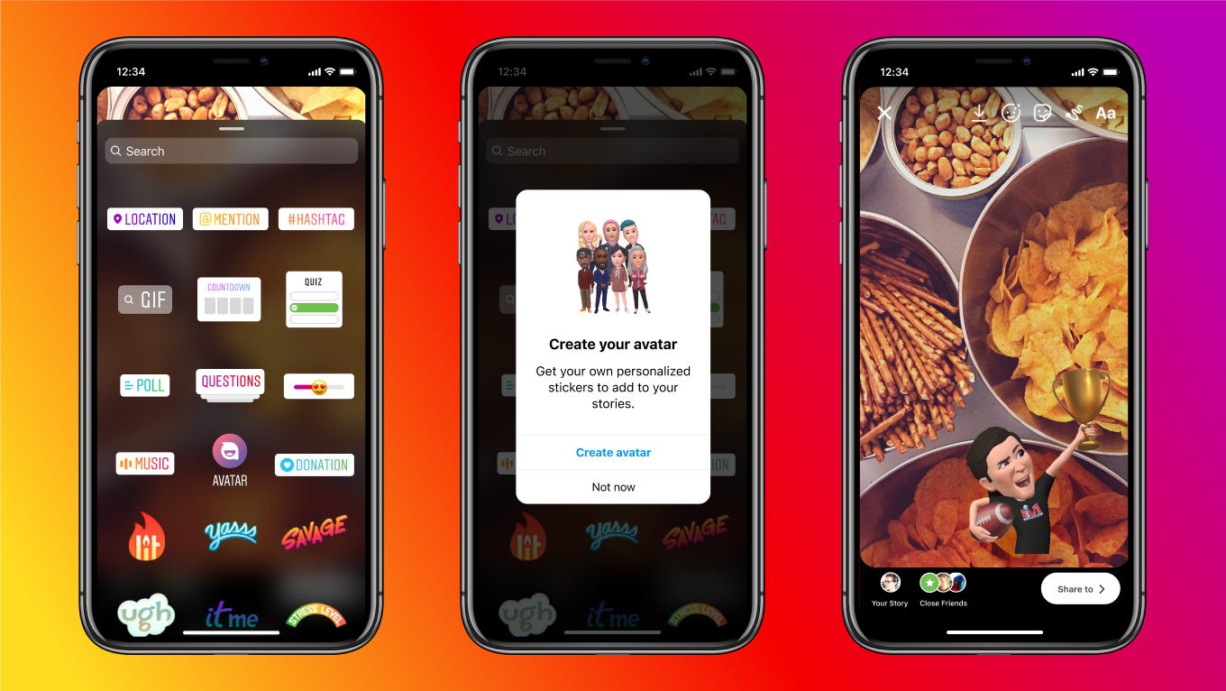 Checa los avatares 3D que Meta lanzó para Facebook e Instagram