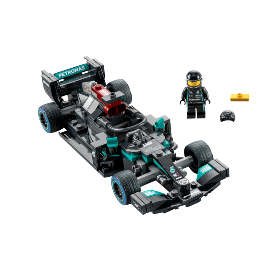 Así es el auto coleccionable de Lewis Hamilton y Mercedes de Lego